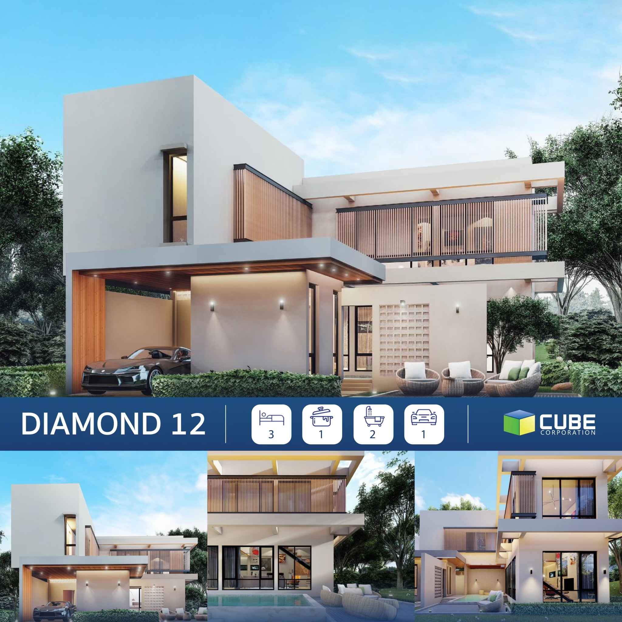 DIAMOND 12 - CUBE CORPORATION