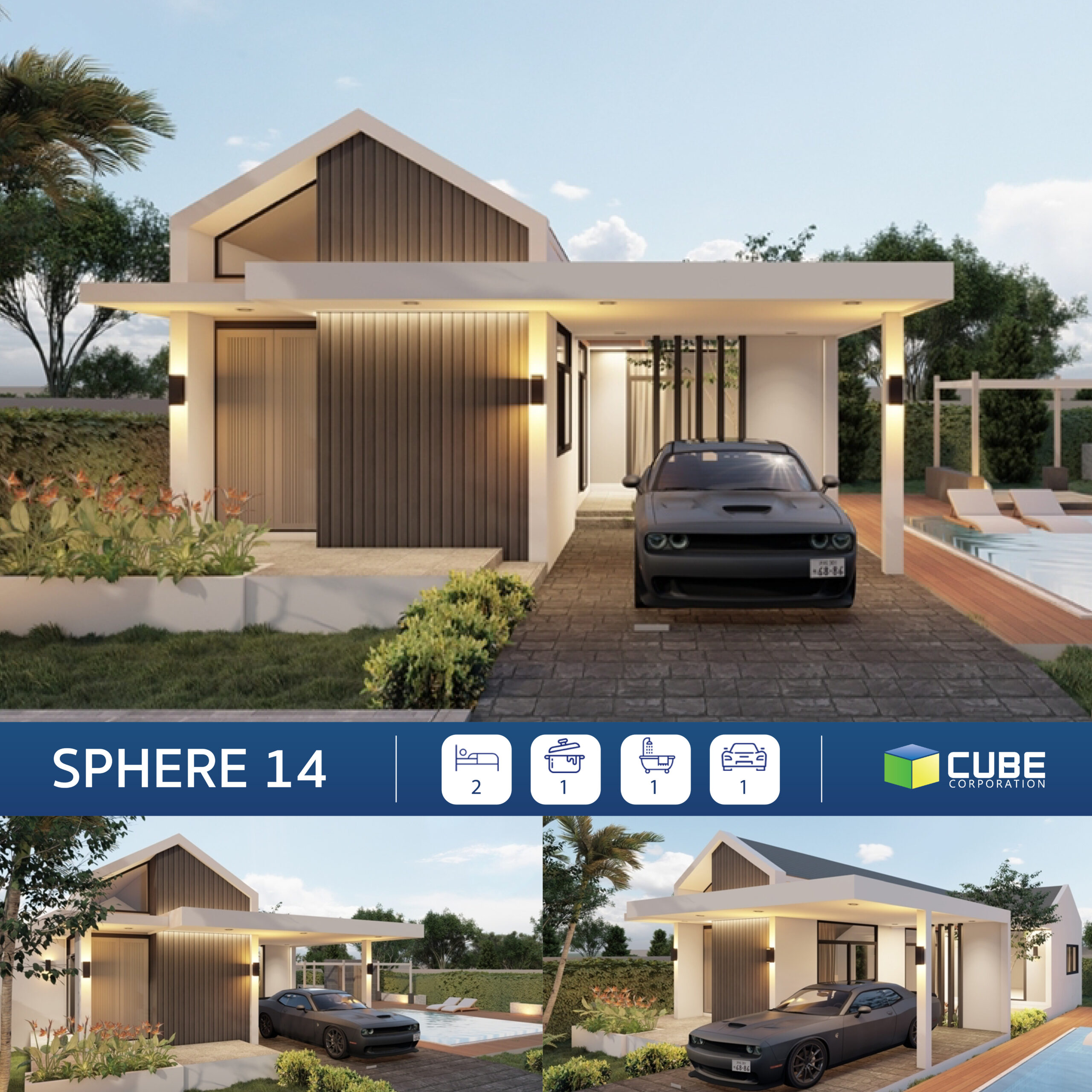 SPHERE 14 - CUBE CORPORATION