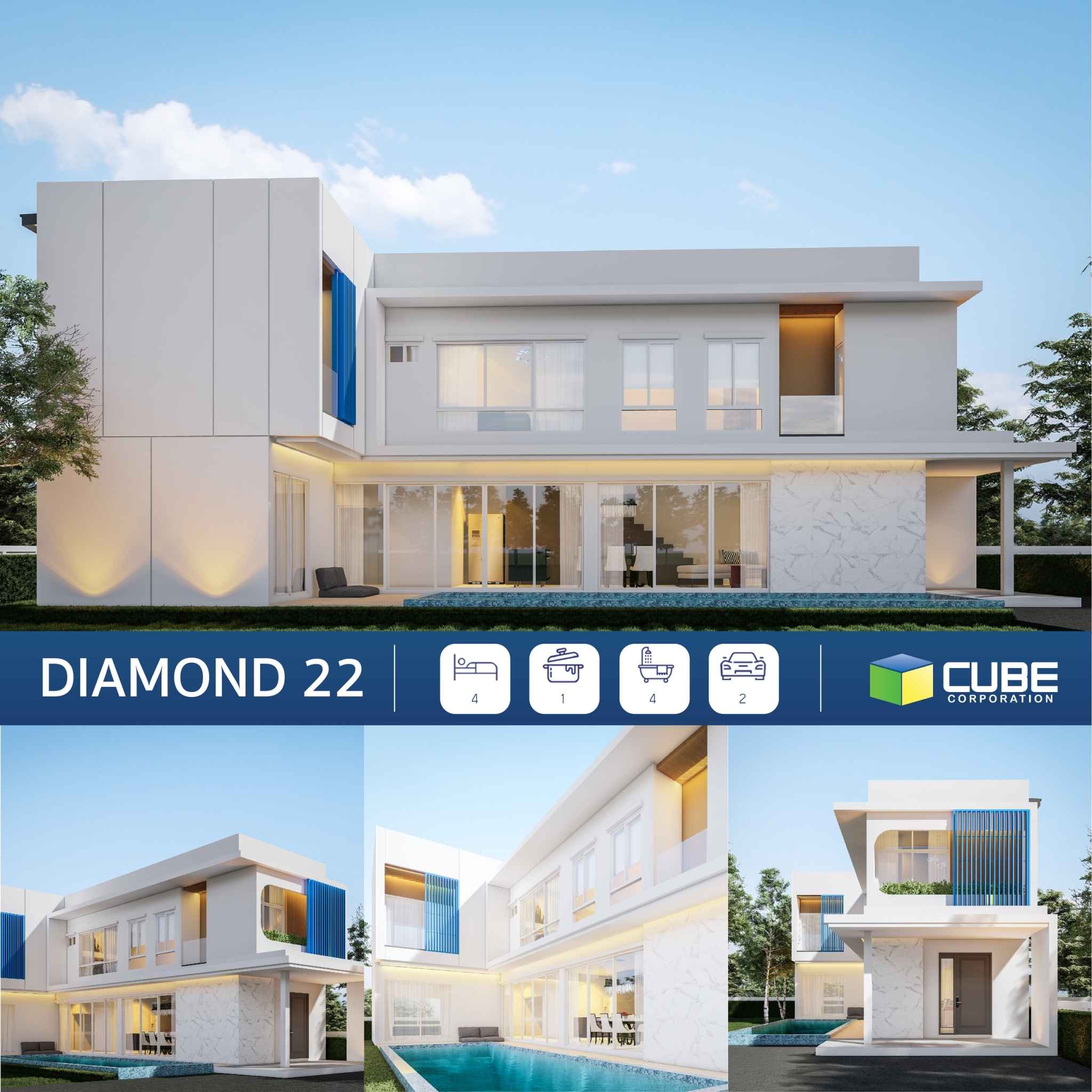 DIAMOND 22 - CUBE CORPORATION